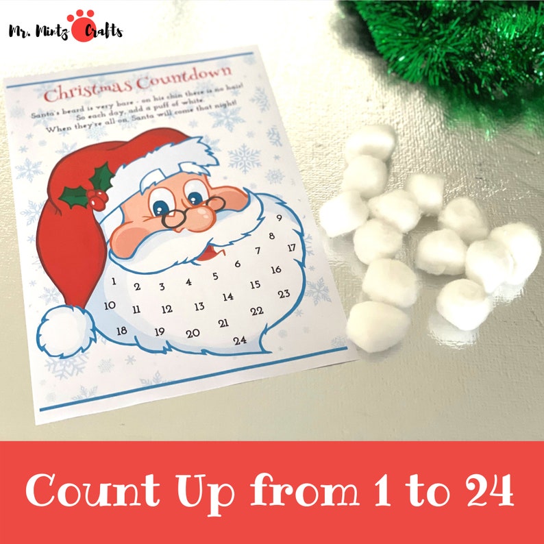 Countdown to Christmas Christmas Countdown Christmas - Etsy