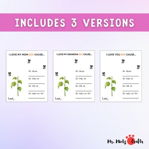 Handprint Mothers Day Art Craft for Mom Grandma | Handprint Keepsake ...