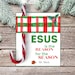 Jesus is the Reason for the Season Candy Cane Holders I Candy Cane Gram ...