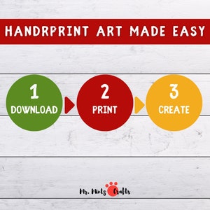 Teacher Appreciation Gift | Handprint Keepsake Art Crafts for Teachers ...