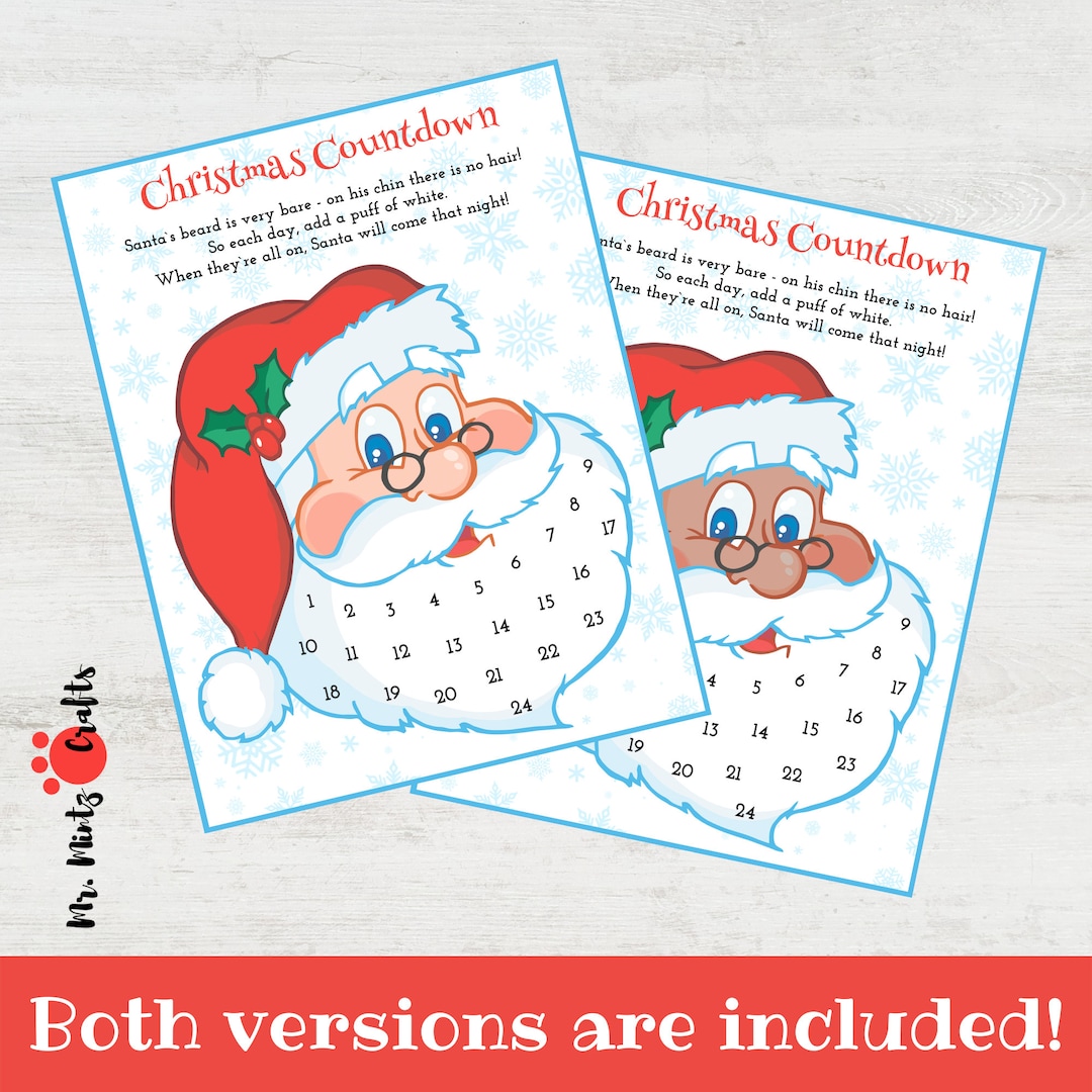 Countdown to Christmas | Christmas Countdown | Christmas Advent ...