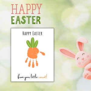 Easter Handprint Art | Easter Handprint Footprint Art Craft Bundle ...