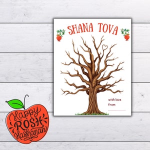 Rosh Hashanah Handprint Art Craft | Rosh Hashanah Card | Rosh Hashanah ...