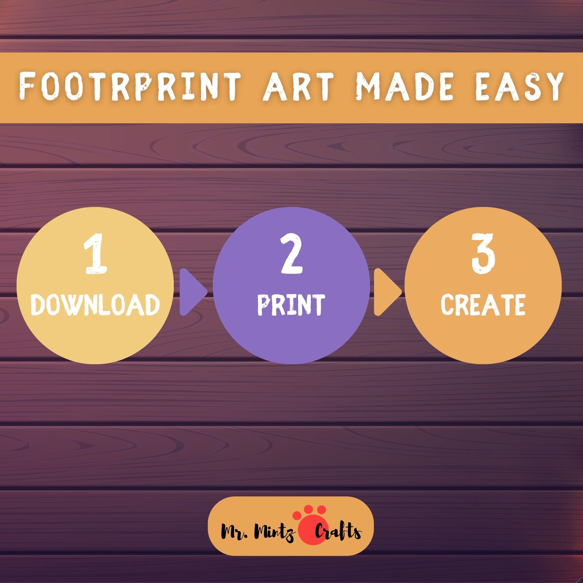 Halloween Handprint Footprint Art Craft Bundle Fall - Etsy