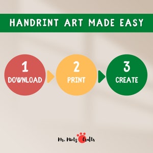 First Day of School Handprint Art Craft | Back to School Handprint ...