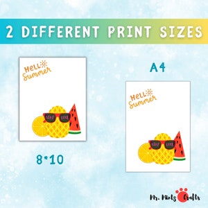 Summer Handprint Art Craft for Kids Printable | Easy Pineapple Craft ...