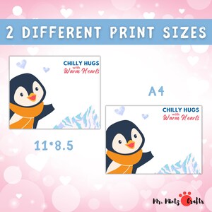 Penguin Handprint Craft for Kids | Chilly Hugs With Warm Hearts ...