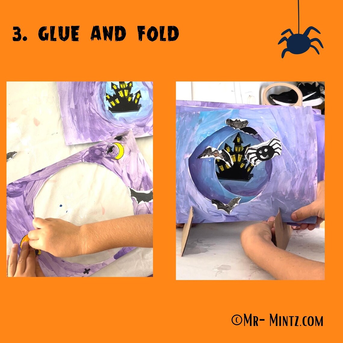 Easy Halloween Diorama Craft Project for Kids Cute Halloween - Etsy