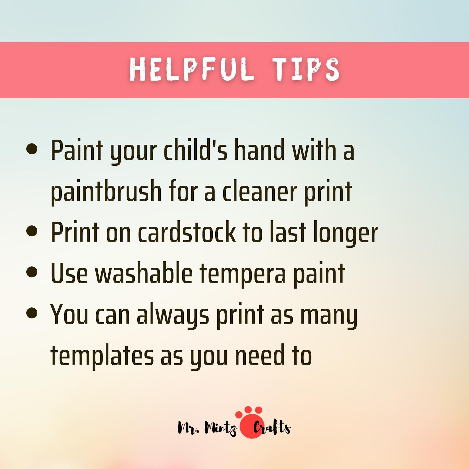 April Showers Bring May Flowers Art Craft Printable Spring Activities ...