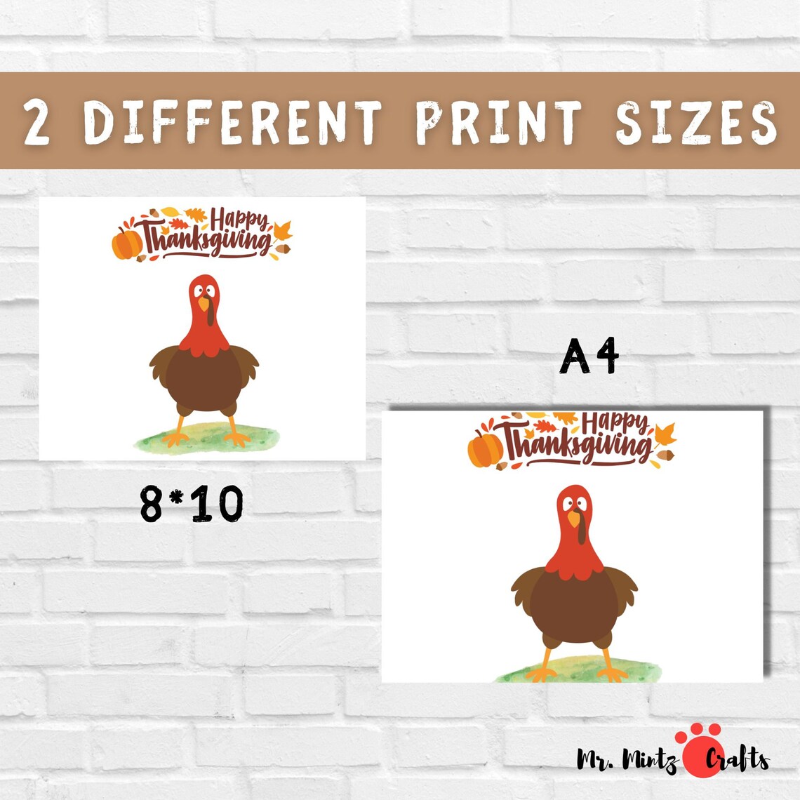 Thanksgiving Handprint Art Craft Activities for Kids Turkey - Etsy