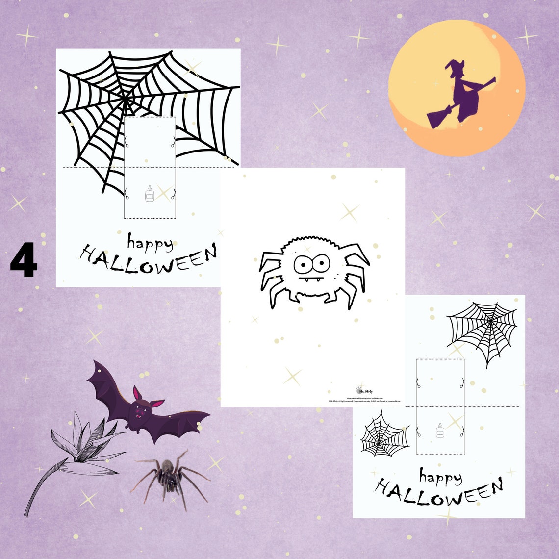 Happy Halloween Pop up Card Halloween Cards Handmade - Etsy