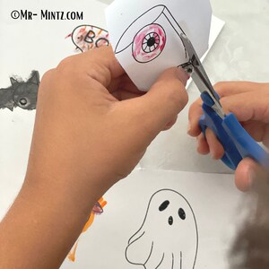 Easy Halloween Diorama Craft Project for Kids Cute Halloween Decor Fall ...