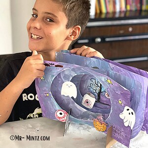 Easy Halloween Diorama Craft Project for Kids | Cute Halloween Decor ...