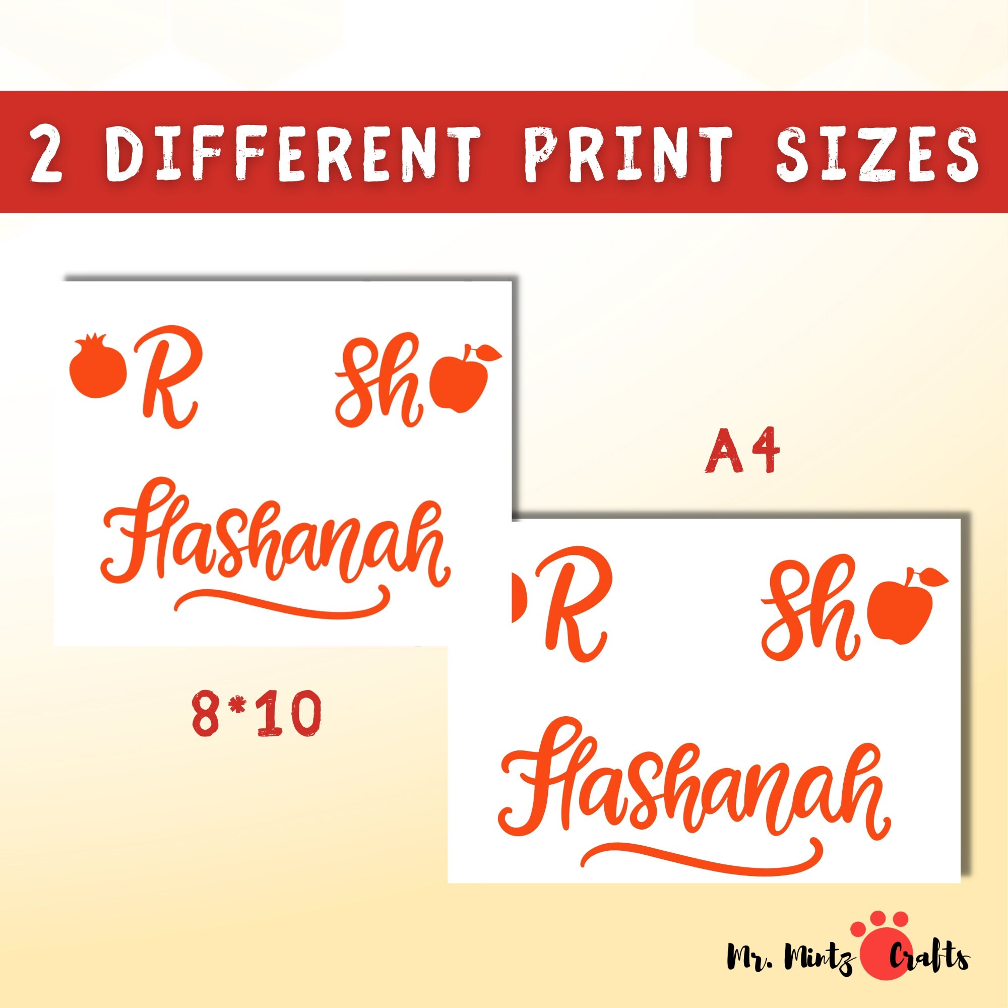 Rosh Hashanah Handprint Art Craft | Rosh Hashanah Card | Rosh Hashanah ...
