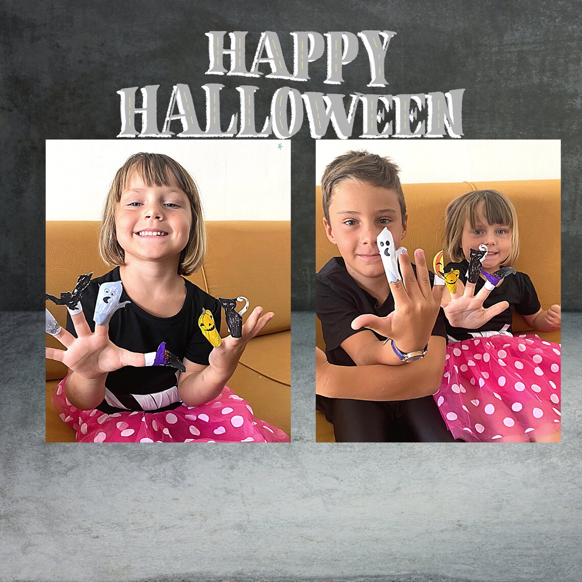 Kids Halloween Activity Finger Puppets Montessori Toys - Etsy