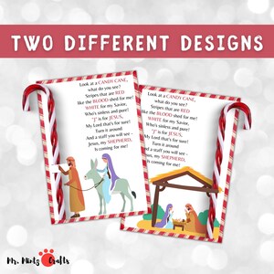 Candy Cane Legend | Legend of the Candy Cane Card Printable | Candy ...