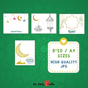 Ramadan Handprint Art Craft Printable | Ramadan Cards| Islamic Crafts ...