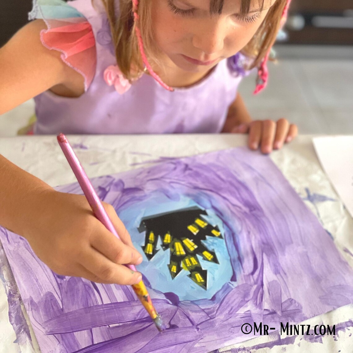 Easy Halloween Diorama Craft Project for Kids Cute Halloween - Etsy