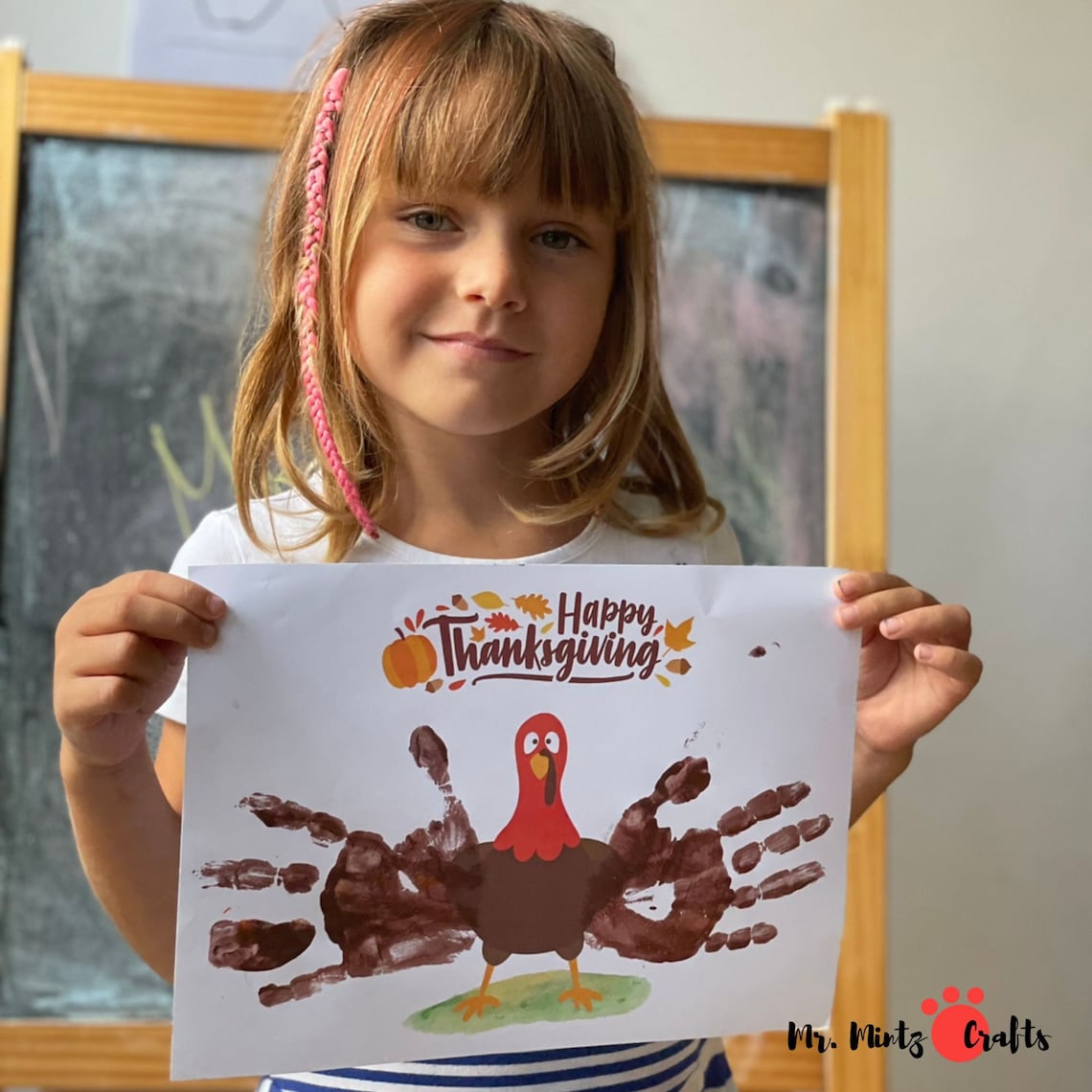 Thanksgiving Handprint Art Craft Activities for Kids Turkey - Etsy