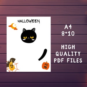 Halloween Handprint Footprint Art Craft Bundle | Fall Handprint Craft ...