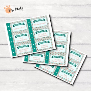 Christmas Coupon Book | Stocking Stuffer | Printable Coupon Book | DIY ...