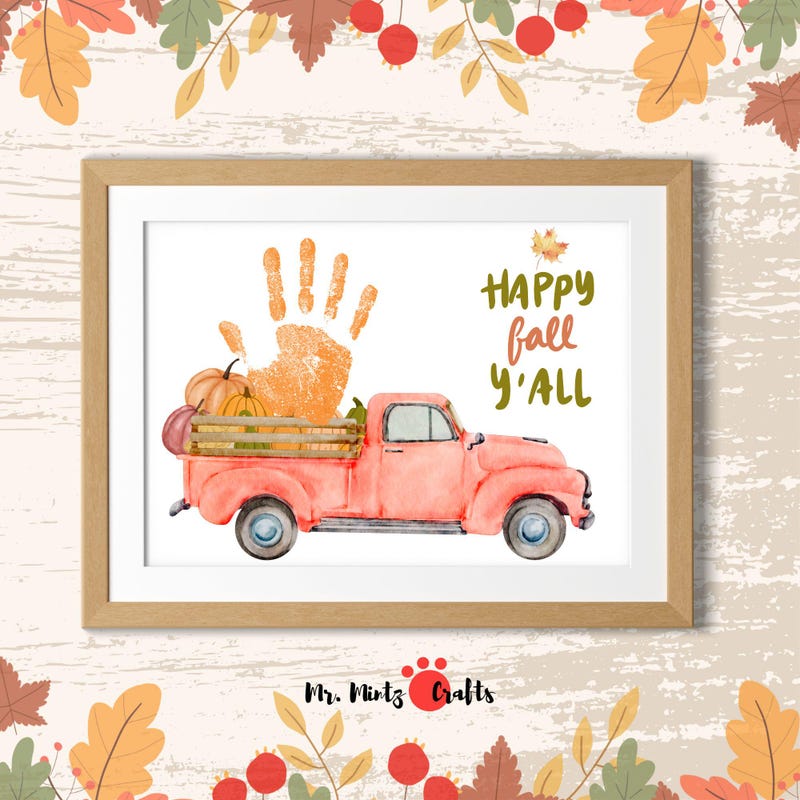 Handprint Art - Etsy