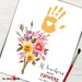 Teacher Appreciation Gift | Handprint Keepsake Art Crafts for Teachers ...