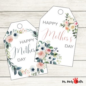Printable Gift Tags | Mother's Day Gift Tags | Printable Mothers Day ...