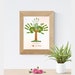 Tree Handprint Art Craft | Fathers Day Handprint Gifts for Dad From ...
