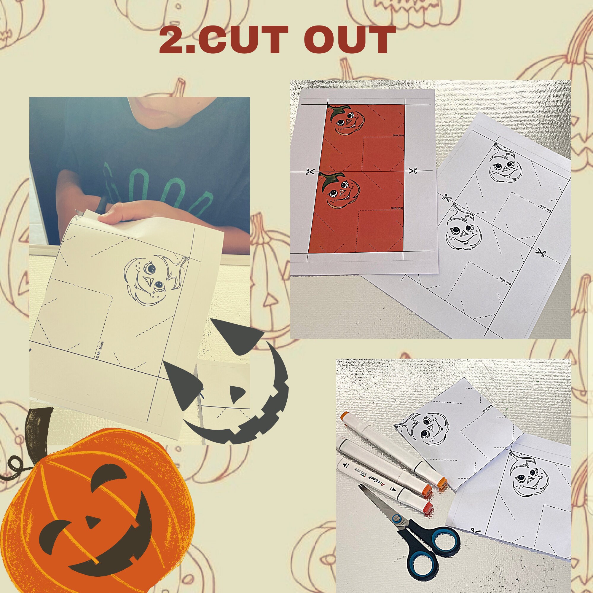PRINTABLE HALLOWEEN Montessori Toys Kids Halloween Activity | Etsy