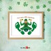 St Patrick's Day Handprint Footprint Crafts Activities for Kids Lucky ...