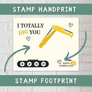Handprint Art for Dad | Fathers Day Handprint Footprint Art Craft ...