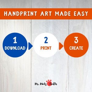 Flag Poem Labor Day Handprint Keepsake Art Craft Printable | USA ...