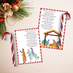 Candy Cane Legend | Legend of the Candy Cane Card Printable | Candy ...