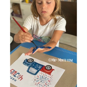 Fourth of July Handprint Art Craft Firework Handprint Art Happy 4th of ...