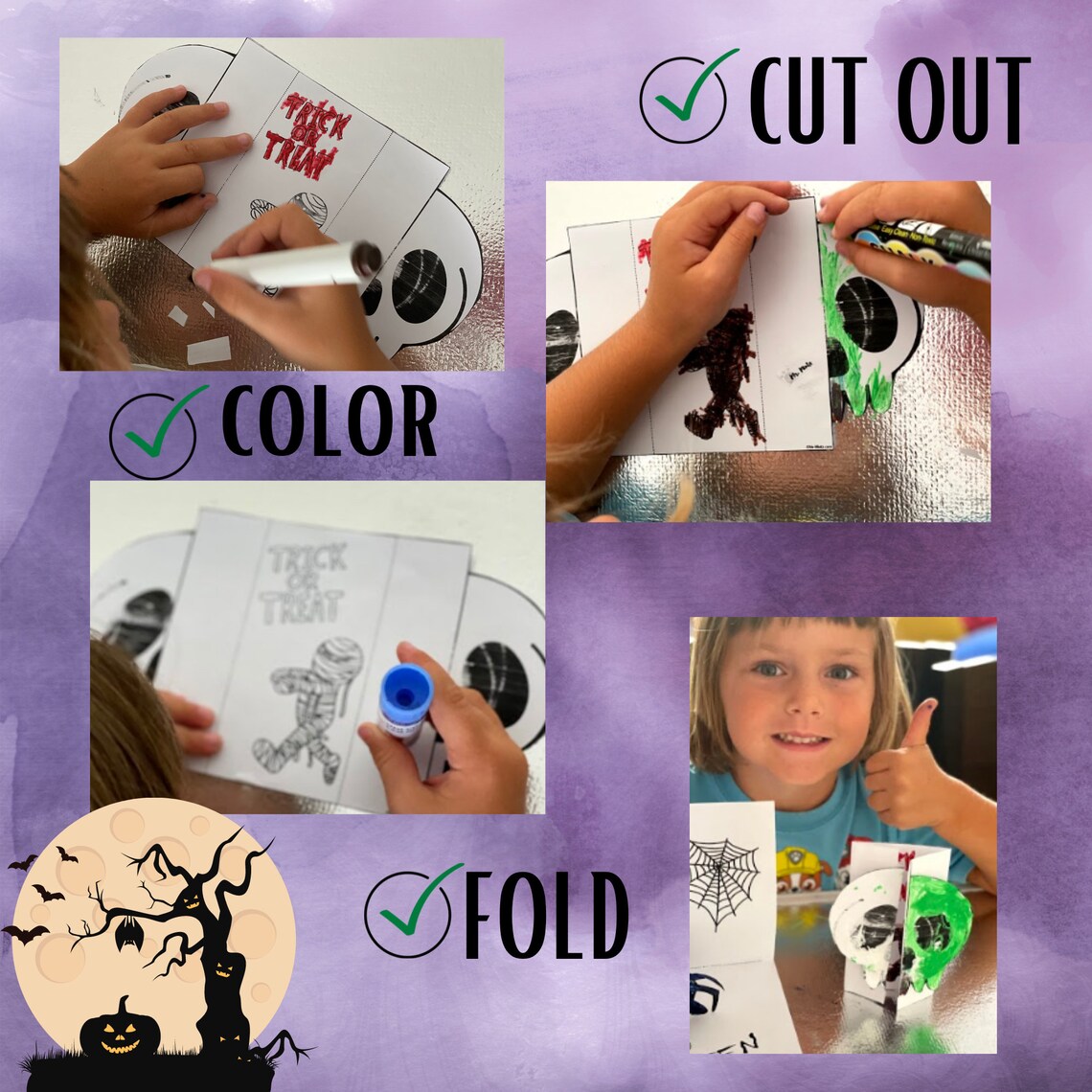 Happy Halloween Pop up Card Halloween Cards Handmade - Etsy