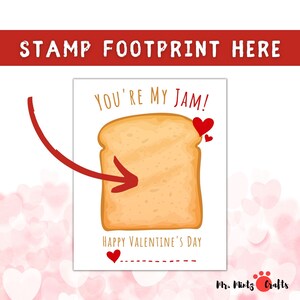Valentines Handprint Art | You Are My Jam | Valentines Day Handprint ...