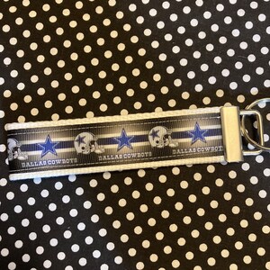 Dallas Cowboys Inspired Personalized Key Fob Wristlet - 2 Sizes ...