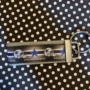 Dallas Cowboys Inspired Personalized Key Fob Wristlet - 2 Sizes ...