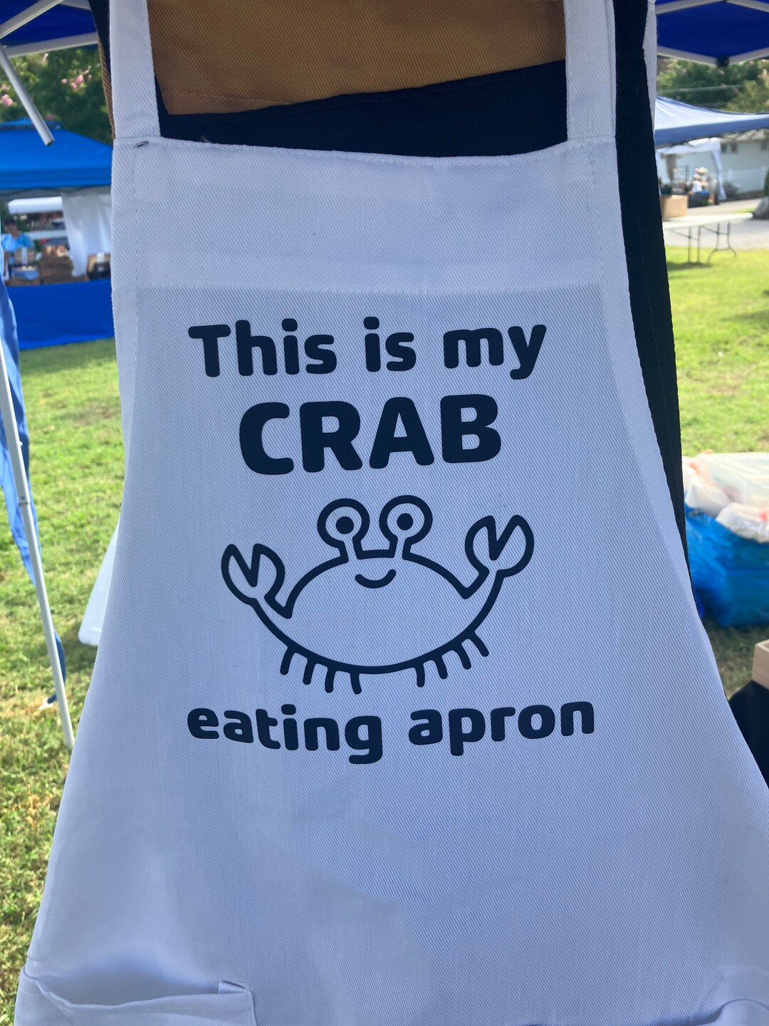 My Crab Eating Apron - Personalized FUN Aprons for All Occasions - FAST ...