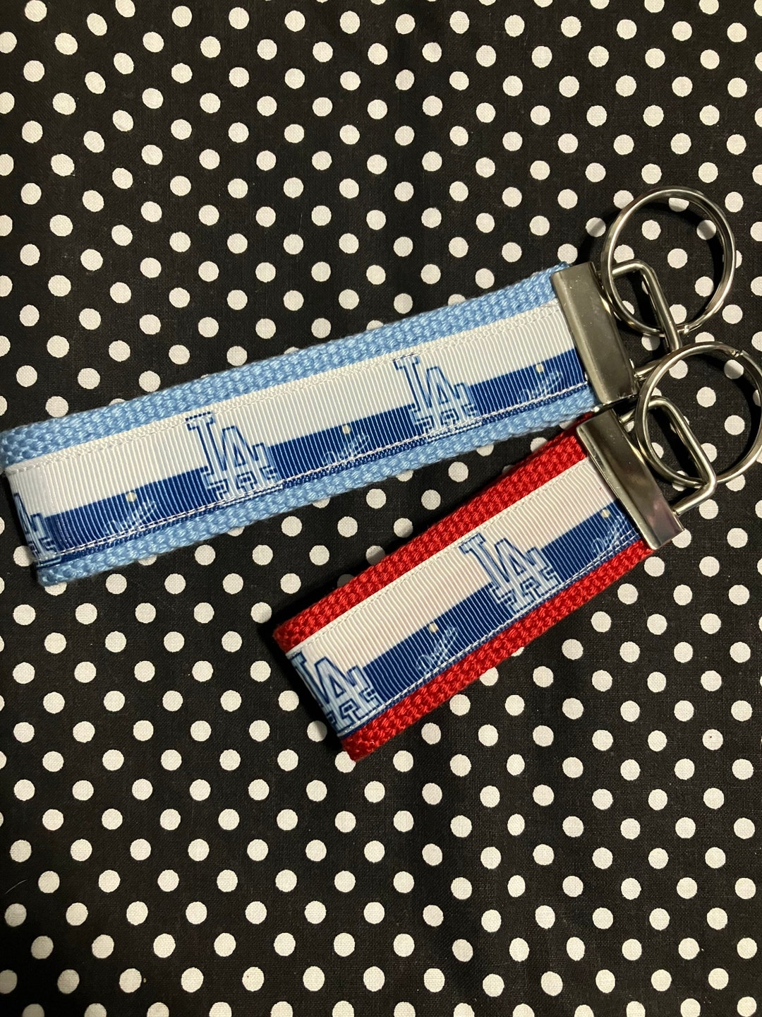 Personalized Los Angeles Dodgers Key Fob or Wristlet - 2 Sizes ...