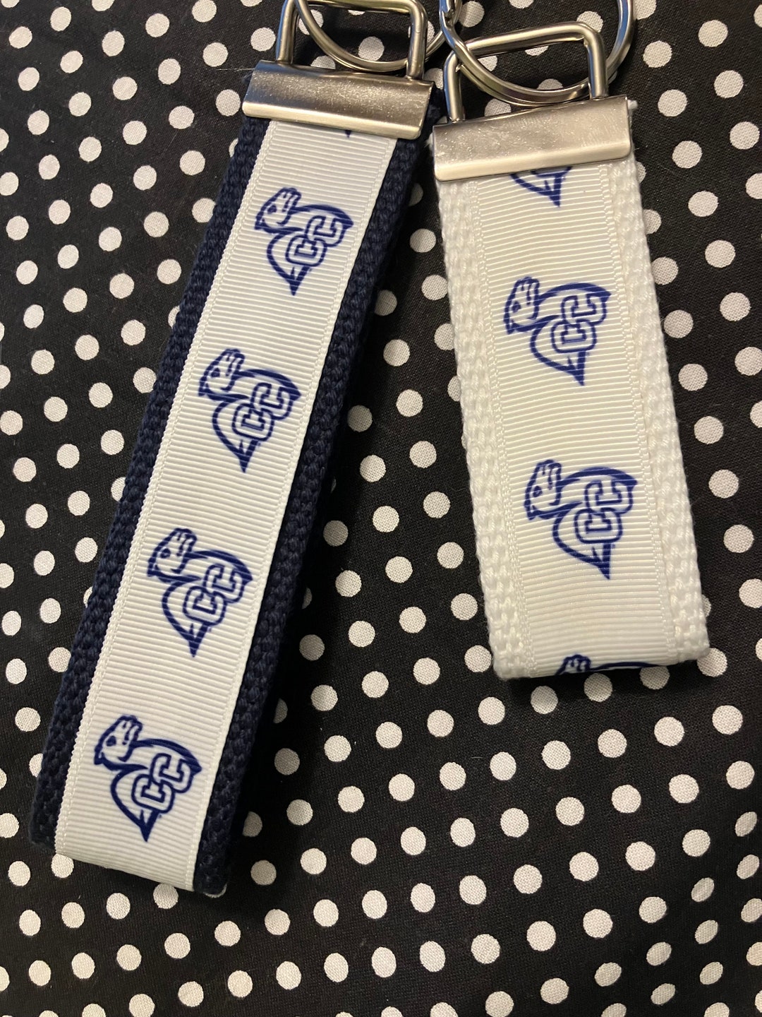Personalized College / University Inspired Key Fob or Wristlet - 2 ...