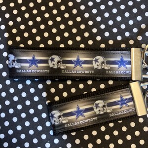 Dallas Cowboys Inspired Personalized Key Fob Wristlet - 2 Sizes ...