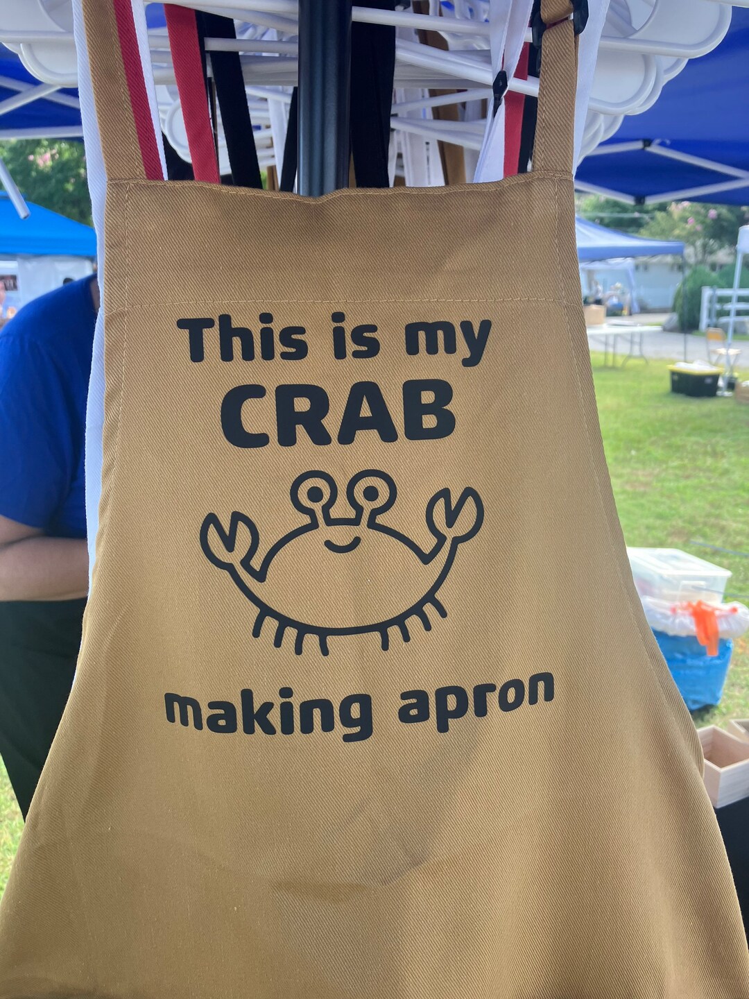 My Crab Making Apron - Personalized FUN Aprons for All Occasions - FAST ...