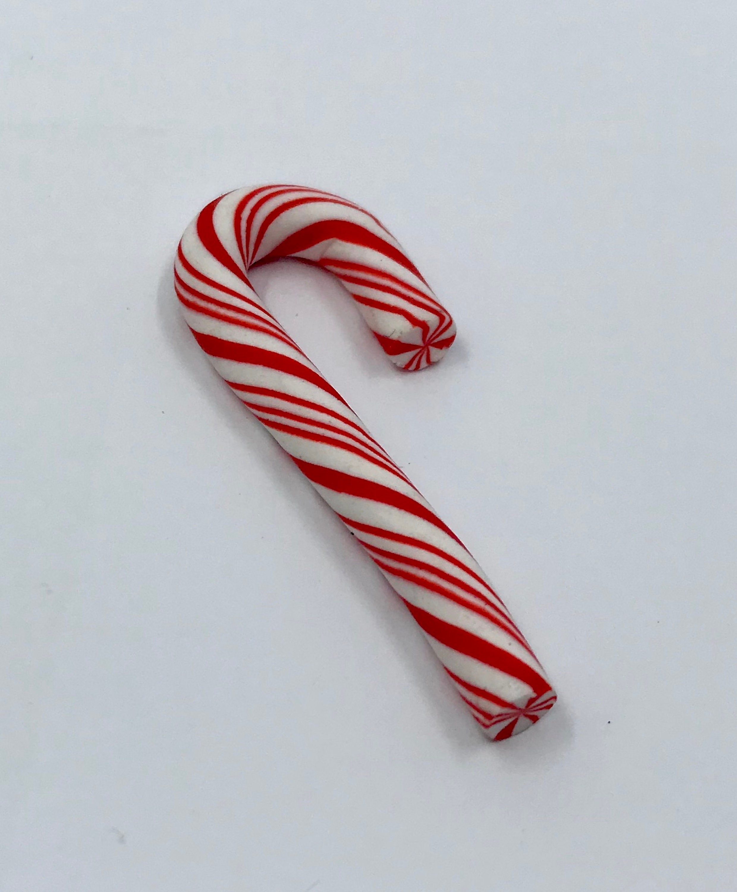 Red Green and White Christmas Candy Polymer Clay Cabochon Cabochons ...