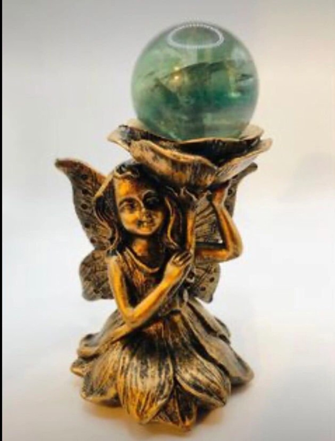 Winged Fairy Sphere Holder - Etsy