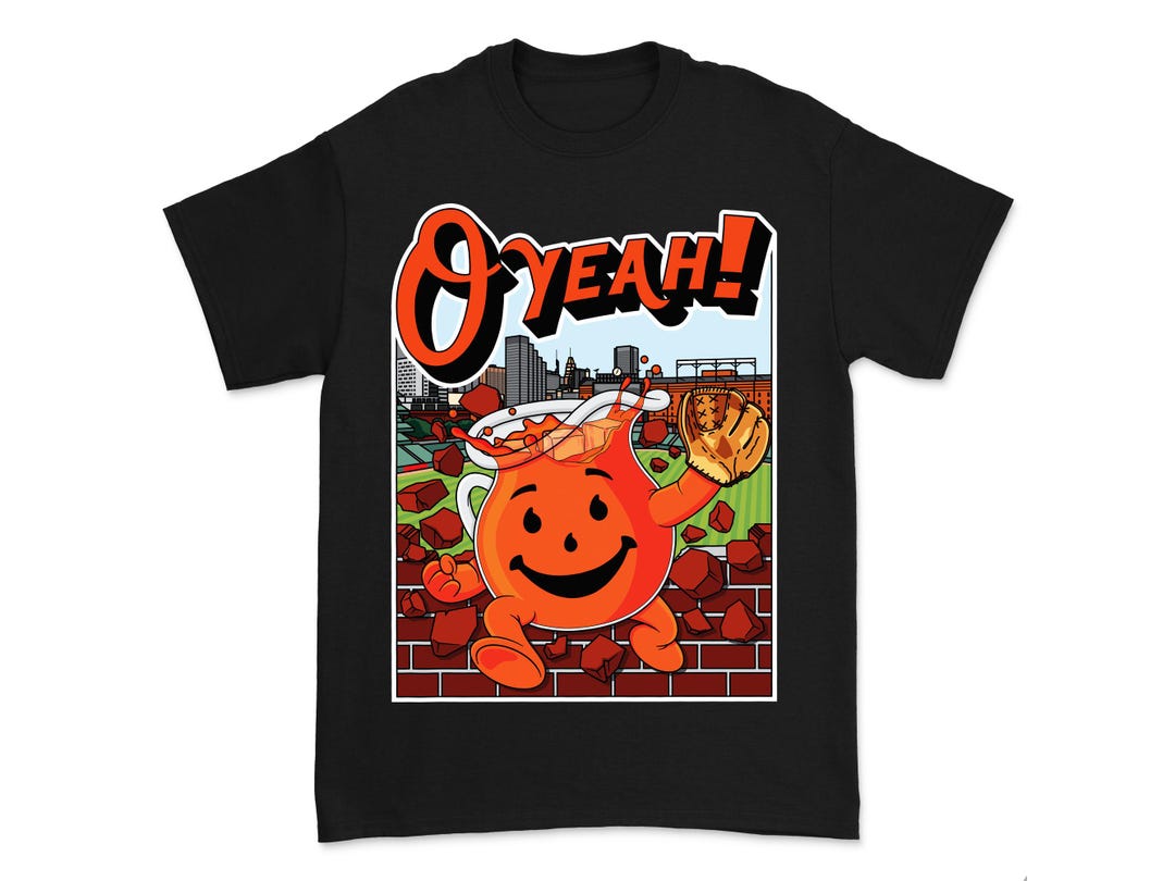 Baltimore Orioles Baseball Kool Aid T-shirt, Bella Canvas Unisex ...