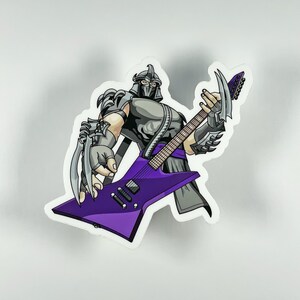 Shredder Sticker, Death Metal, TMNT Sticker, 2000s Nostalgia, Teenage ...