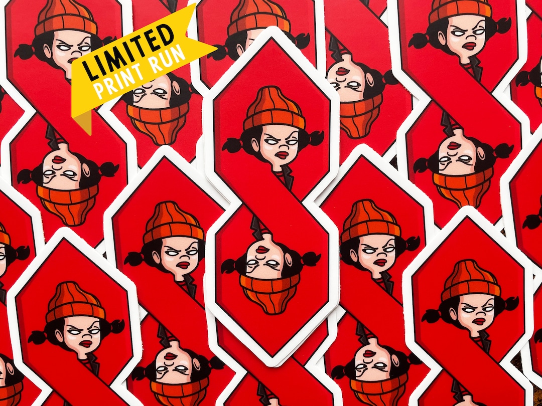 Recess Ashley Spinelli S Thing Sticker, 4 Inch Vinyl Waterproof Die Cut ...