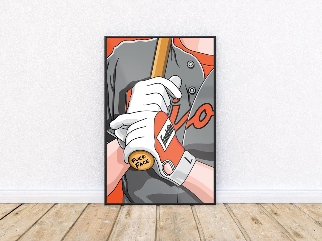 Bill Ripken FF Error Baseball Card Poster Print: 1989 Fleer #616 - Etsy